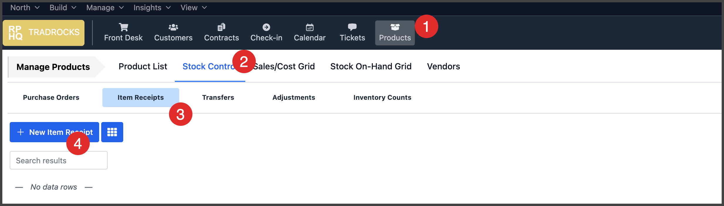 WORKFLOW: Item Receipts – Redpoint, Inc
